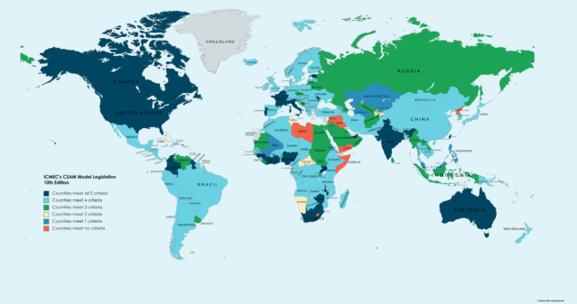 Child Sexual Abuse Material: Model Legislation & Global Review ...
